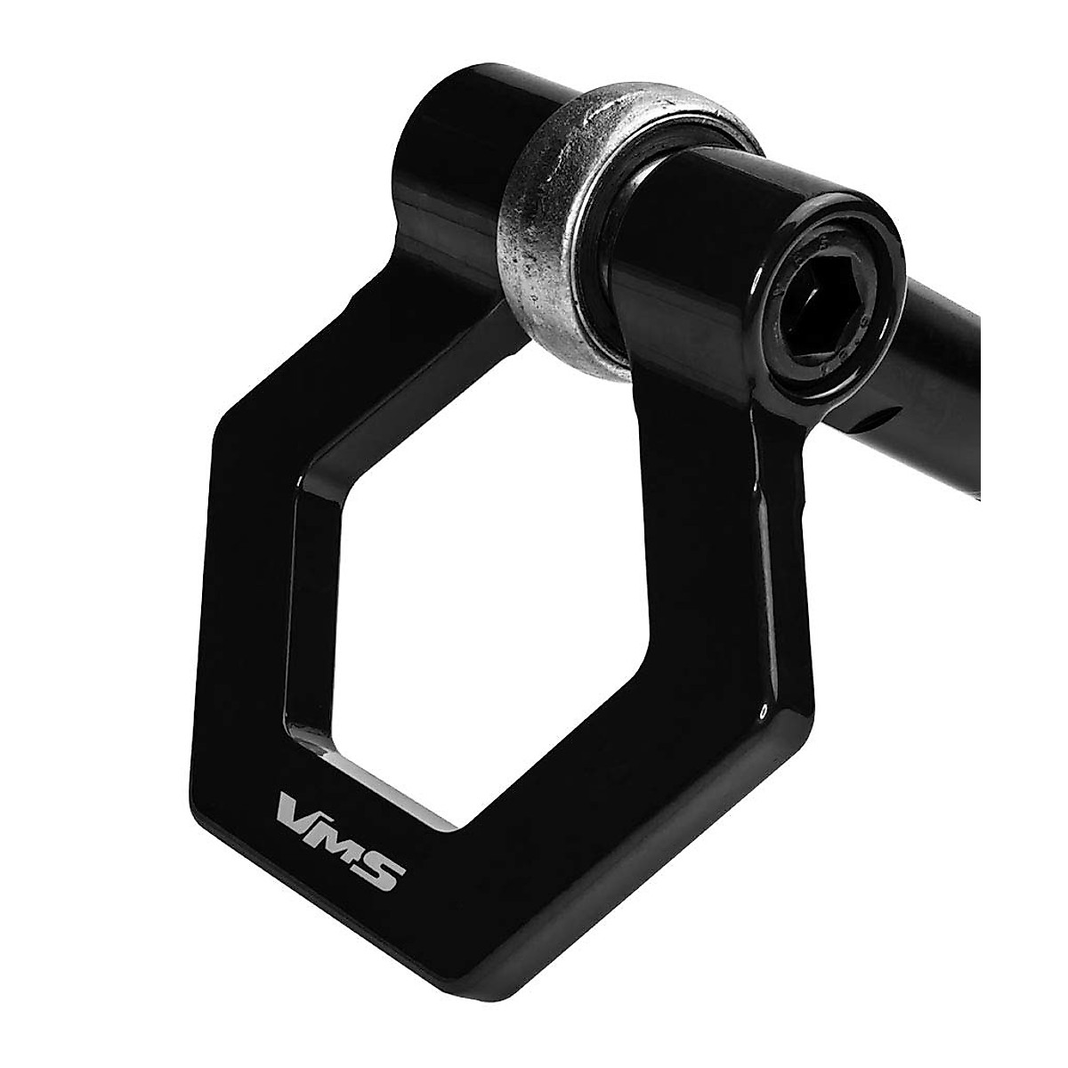 VMS RACING Front and Rear Tow Hook in Black Compatible with Chevy Chevrolet Corvette C7 Z06 ZR1 Stingray Oval Track 14-19 2014-2019