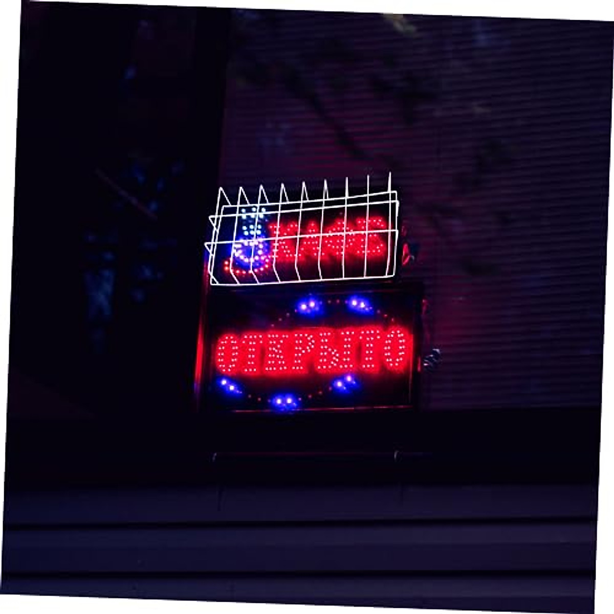 BUTIFULSIC LED Air Conditioner Wrought Iron Emergency Light Wire Cover White