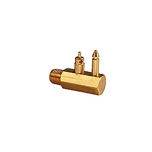 Attwood 8897-6 Brass Quick-Connect Tank Fitting 1/4-Inch NPT Male Thread for Yamaha