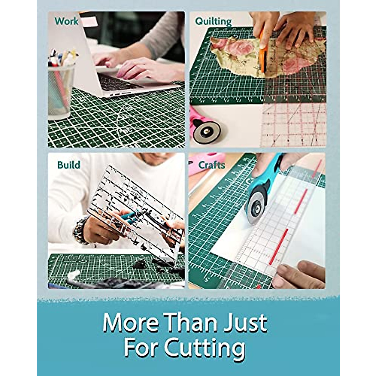 G+ Self-Healing Reversible Cutting Mat A1 (23”x 35”) Non-Slip, Durable, Scratch-Resistant Cutting Board for Arts, Crafts, Sewing, and Quilt Making - Perfect for Artists, Hobbyists, and Entrepreneurs