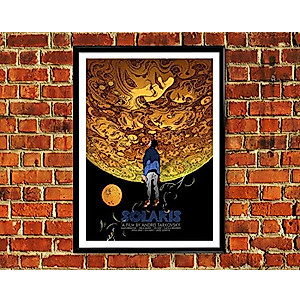 Tarkovsky Movie Poster Solaris Print Soviet Art Movie Andrey Tarkovski