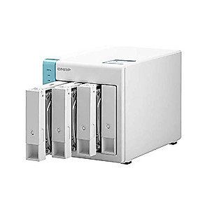 QNAP TS-431P3-2G Quad-Core 1.7GHz NAS with 2.5GbE 4-Bay 32TB Bundle with 4X 8TB Seagate IronWolf