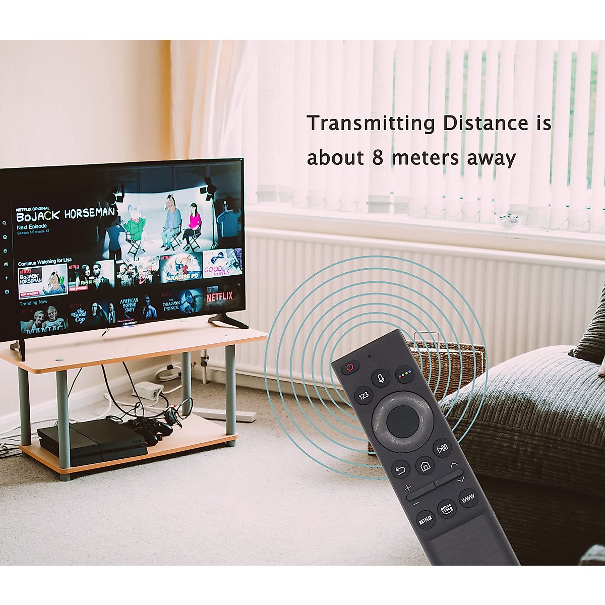 Riry Replacement Universal Voice Samsung Tv Remote BN59-01363C for Samsung Smart TV Q60A Q70A Q80A QN90A The Frame QLED 4K Smart TV Series BN59-01357F BN59-01357A BN59-01357B BN59-01357C