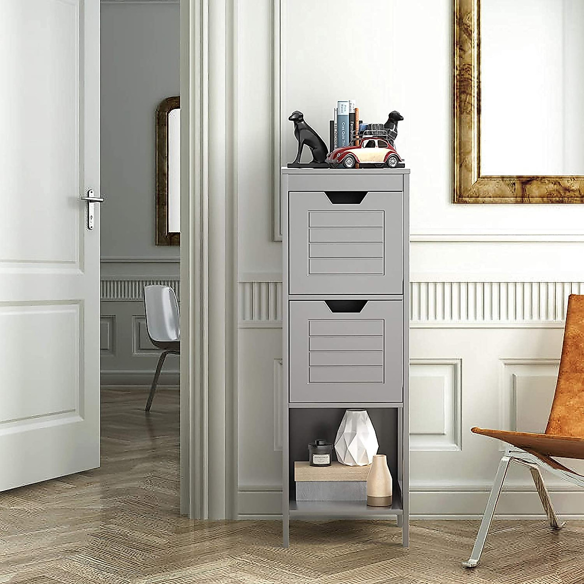 bettary Cabinet, Large, Grey
