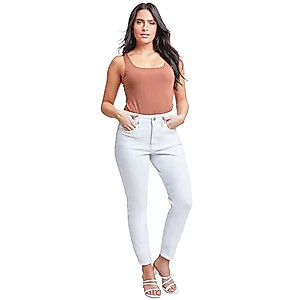 Women's Vintage Dream High Rise Skinny Jeans, White, 04