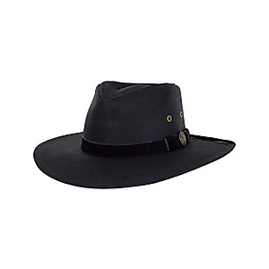 Outback Trading Company cowboy-hats, Black, Large