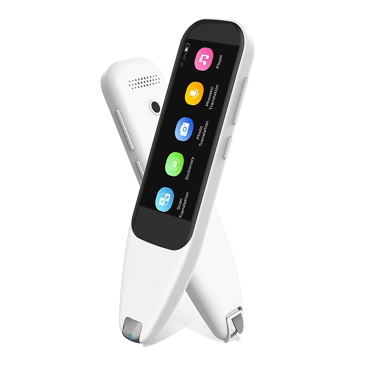 DOSMONO Document Scanners，OCR Text Reading Pen with 112 Languages Translator Device，Portable Real-time Translation Pen Scanner，Learning&Travel&Business Communicati，Text to Speech Device for Dyslexia