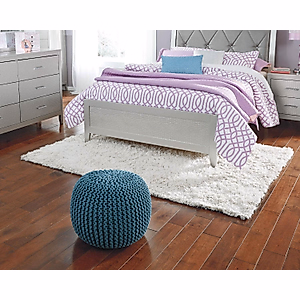 Signature Design by Ashley Norris Casual 5 x 7 High Pile Machine Woven Rug, Taupe