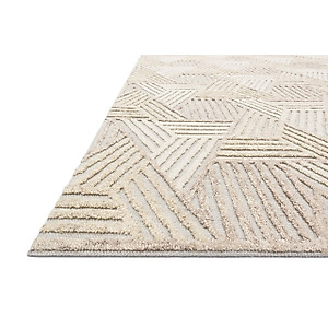 Loloi Ehren Collection EHR-04 Oatmeal/Ivory 2'-3" x 3'-9" Accent Rug