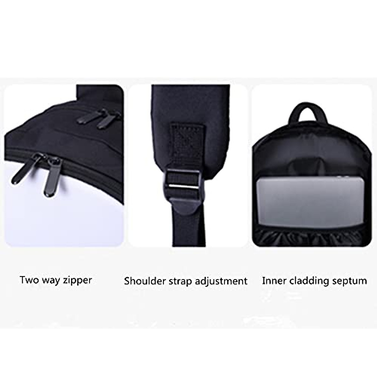 Volrath Anime Kamado Tanjirou Kamado Nezuko Lightweight Casual Anime Backpacks Travel Backpack Cosplay(bag-1)