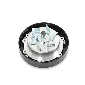 Holley 20-300BK Base Front Accessory System - High Mount - Black Finish