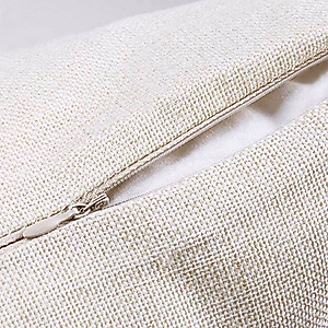 ULOVE LOVE YOURSELF Our Happy Place Reversible Throw Pillow Covers Home Sweet Home Double Sided Cushion Covers Rustic Farmhouse Decor Pillowcases for Sofa/Couch/Porch (Grey)