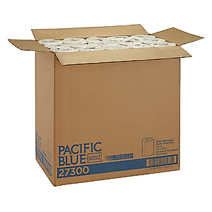 Pacific Blue Select 2-Ply Perforated Roll Paper Towels by Georgia-Pacific Pro, 100 Sheets Per Roll, 30 Rolls Per Case,white - 27300
