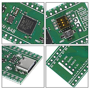 AITIAO 4Pcs STM32F401 Development Board STM32F401CCU6 STM32F4 Development Board Learning Board