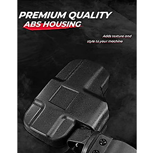 UTV Mirrors, KEMIMOTO UTV Side Mirrors Fits 1.6-2 IN Roll Cage Compatible with Pioneer Polaris RZR 900 1000 Can Am Kawasaki Mule Rhino YXZ Zforce Shatter Proof Tempered Glass