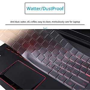 MUBUY Keyboard Cover Skin Fit Lenovo Legion 15.6" Y520 Y530 Y540 Y545 Y720 R720 Y7000 Y7000P|17.3" Legion Y730 Gaming Laptop -TPU