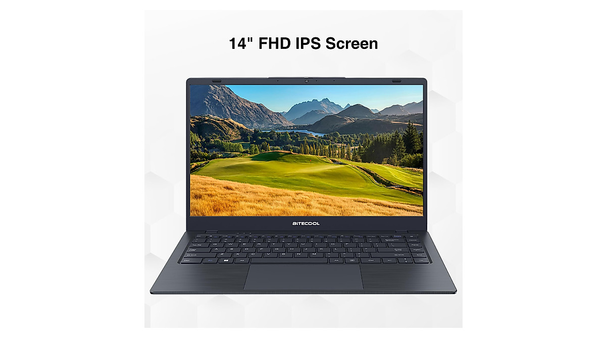 BiTECOOL 14-inch Windows 11 Laptop Computer, 8GB RAM 256GB SSD Laptop, Intel Celeron J4005 Dual ...