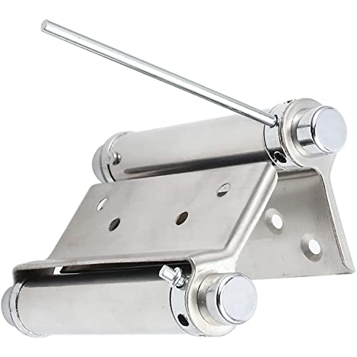 Kitchen Doors Cabinet Hinges,Cupboard Door Clip-on,Durable 4pcs 3Inch Double Action Hinges Swing Spring Hinge Stainless Steel Gate Spring Hinge Door Furniture Cabinet Drawer Hardware Tool for Doors