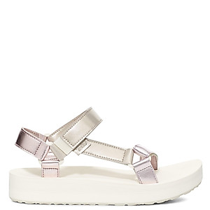 Teva Women's Midform Universal Shimmer Sandal, Pearl Multi, 8