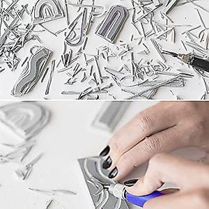 Falling in Art Soft Linoleum Carving Block, 9 Inches by 12 Inches, Grey, 2-Pack