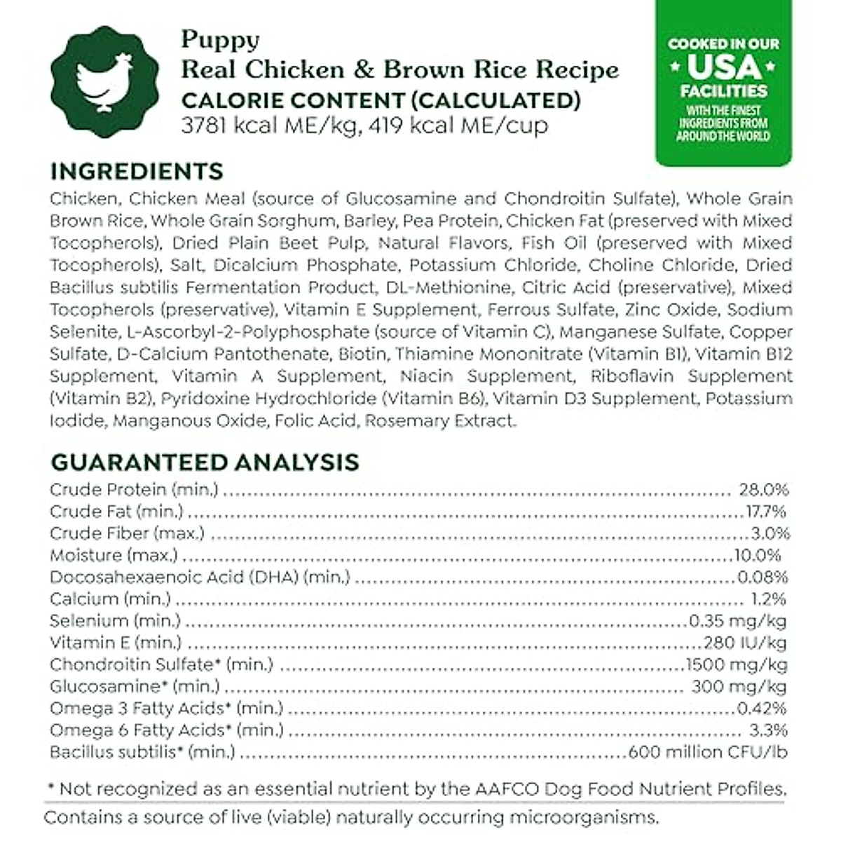 Greenies Smart Essentials Puppy High Protein Dry Dog Food Real Chicken & Brown Rice Recipe, 5.5 lb. Bag