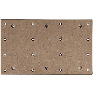 Genmitsu CNC MDF Spoilboard Table for 3018 CNC Router Machine, 30 x 18 x 1.2cm (11-4/5''x 7''x 1/2''), M6 Holes (6mm), Screws and Nuts Included