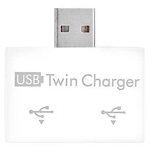 USB2.0 Hub Adapter, DC 5V USB2.0 Male to 2-Port USB Dual Splitter Converter Kit