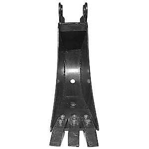 Titan Attachments 8in Wide Backhoe Bucket, 3-Carbon Steel Teeth, Hydraulic Tilt Backhoe & Excavator Attachment