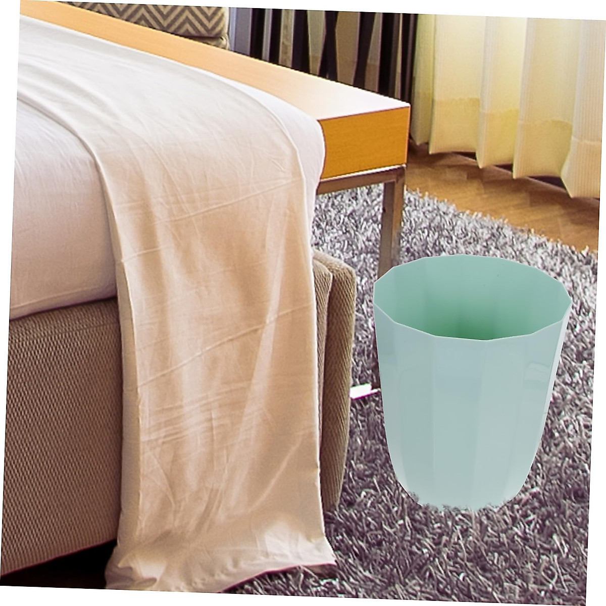 CHILDWEET 1pc bedroom wastebasket small garbage can Recycle Bins small dustbin waste basket rubbish bin Waste Container rubbish container auto garbage bin garbage cans trash can office round