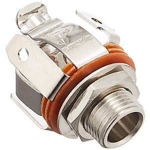 Pure Tone Multi Contact Stereo Output 1/4" Jack, Nickel