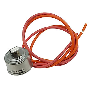 Siwdoy 2 PC WR51X10055 Defrost Heater, 2 PC WR55X10025 Temperature Sensor and 2 PC WR50X10068 Defrost Thermostat Compatible with GE Hotpoint Replaces WR51X10030 AP3183311