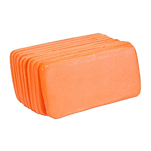 Primacare IS-5202 (Pack of 10) Padded Aluminum Finger Splints, Finger Brace for Pain Relief Sport Injuries, Basketball, Finger Buddy Wraps for Broken, Swollen Fingers or Dislocated Joint, 2", Orange