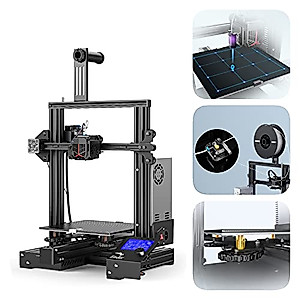 Upgrade CREALITY Ender 3 Neo 3D Printer with Auto Leveling Kit Upgraded Version of Ender 3,Full-Metal Extruder Carborundum and Resume Printing Function 32bit Silent Mainboard,Creality Service Support
