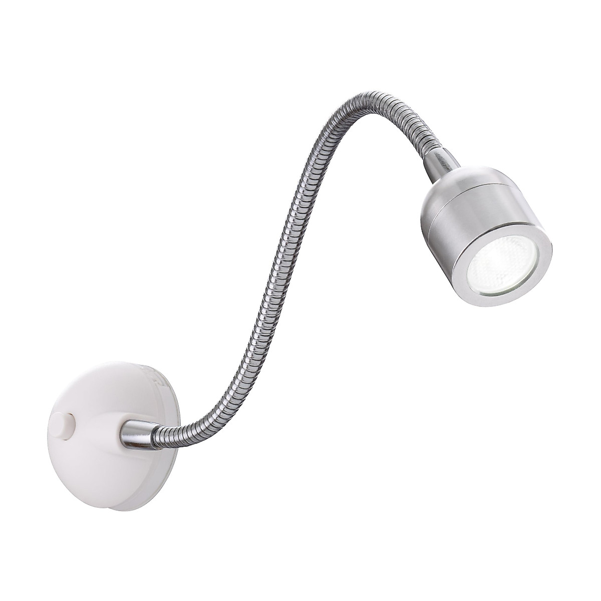 Daylight Naturalight LED Sewing Lamp, White and Silver