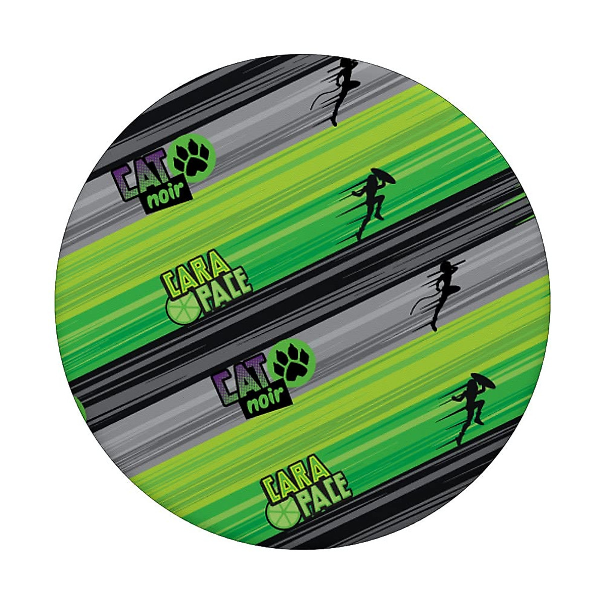 Miraculous Collection Cat Noir and Carapace Speed PopSockets Swappable PopGrip