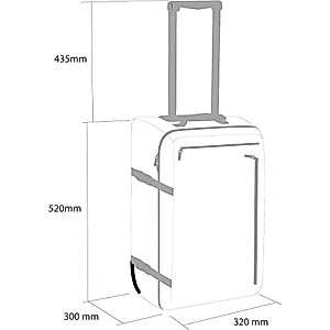 Rossignol Districk Cabin Bag Carry-On Roller Bag Suitcase/Luggage