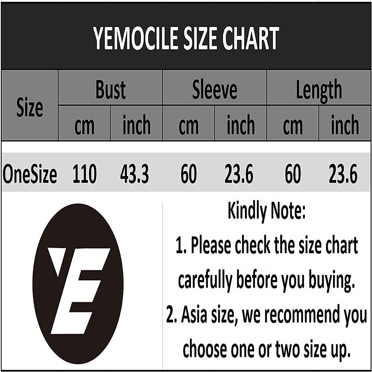 YEMOCILE Knitted Sweater for Women with Cute Ghost Pattern Gothic Streetwear with Long Sleeves for Girls Orange