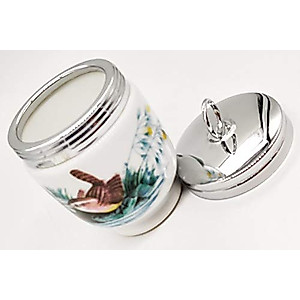 Birds by Royal Worcester, China Egg Coddler, King Size