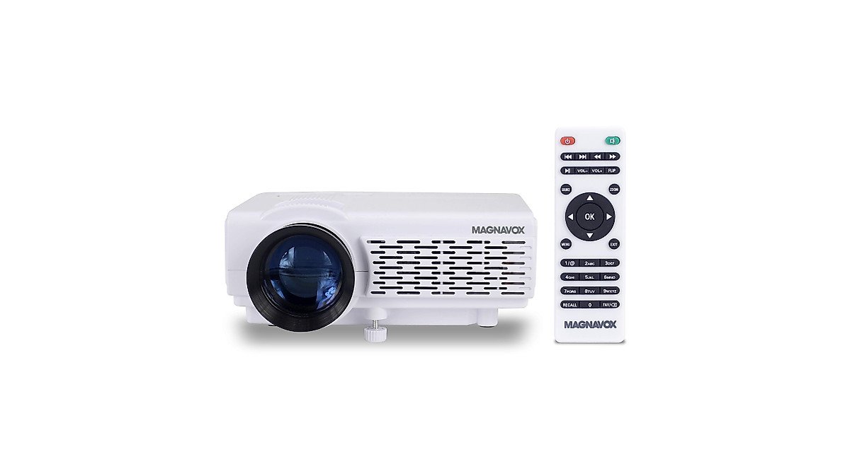 Magnavox MP601 Portable Projector: 1080p HD, Bluetooth