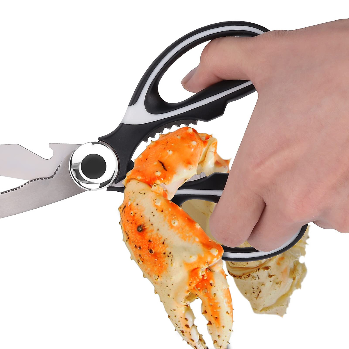 Kitchen Shears,2-Pack Heavy Duty Kitchen Scissors,Dishwasher Safe Meat Scissors,Kitchen Scissors for General Use for Chicken/Poultry/Fish/Meat