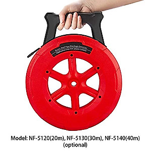 Pipe Locators, 30M/100Ft Pipe Blockage Detector, Handheld Waterproof Sensitivity Adjustable Wall Scanner, Pipeline Blocking Clogging Scanner for PVC Metal Water Pipes (40M)