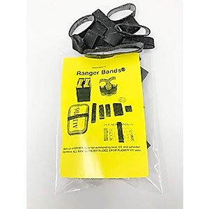 Ranger Bands® 35 Mixed Count Made from EPDM Rubber for Survival and Strapping Gear Made in The USA