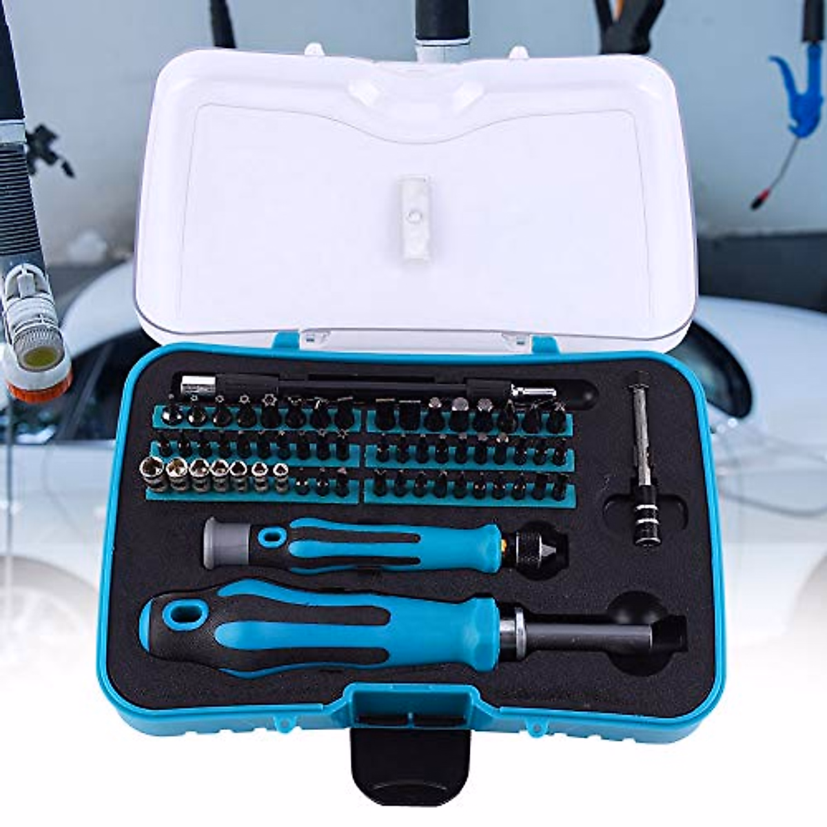 61 in 1 Screwdriver Set, Screwdriver Mobile Phone PC Laptop Watch RepairTool Multifunction 61 in 1 Screwdriver Set