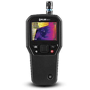 FLIR MR277 Moisture Meter, MSX IR Camera & Hygrometer for Building Inspection & MR06 Wall Cavity Probe