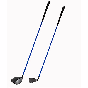 Lag Shot Driver + 7 Iron Combo™ (Right Handed) - Golf Swing Trainer Aid, Golf Digest's Editors' “Best Swing Trainer” of The Year! #1 Golf Training Aid of 2022, Free Video Series with PGA Teacher!