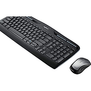 Logitech MK335 Wireless Keyboard and Mouse Combo (Renewed)