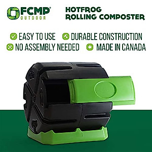 FCMP Outdoor HOTFROG Rolling Composter