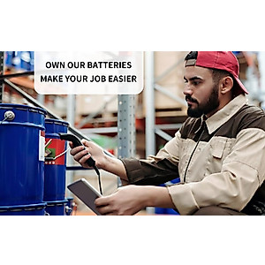 ANCBD 5-Pack BT-000318 Replacement Batteries for Zebra for Symbol TC70 TC70X TC700H TC700K TC72 TC75 TC75X TC75EK TC75AH TC75GK TC77 TC77HL TC20XL BT-000318-01 BTRY-TC70X-46MA1-01 Barcode Scanner