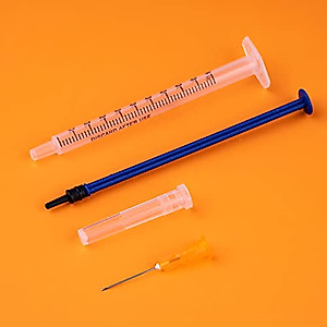 1ml/cc Lab Tool with 25Ga-1''Individually Wrapped (100Pack)