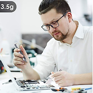 Arctic Silver 5 Thermal Cooling Compound Paste 3.5g High-Density Polysynthetic Silver (AS5 3.5G w/Tool)